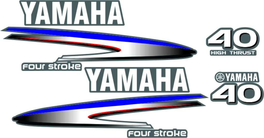 yamaha 4stroke 40 HP Sticker – Marketplace
